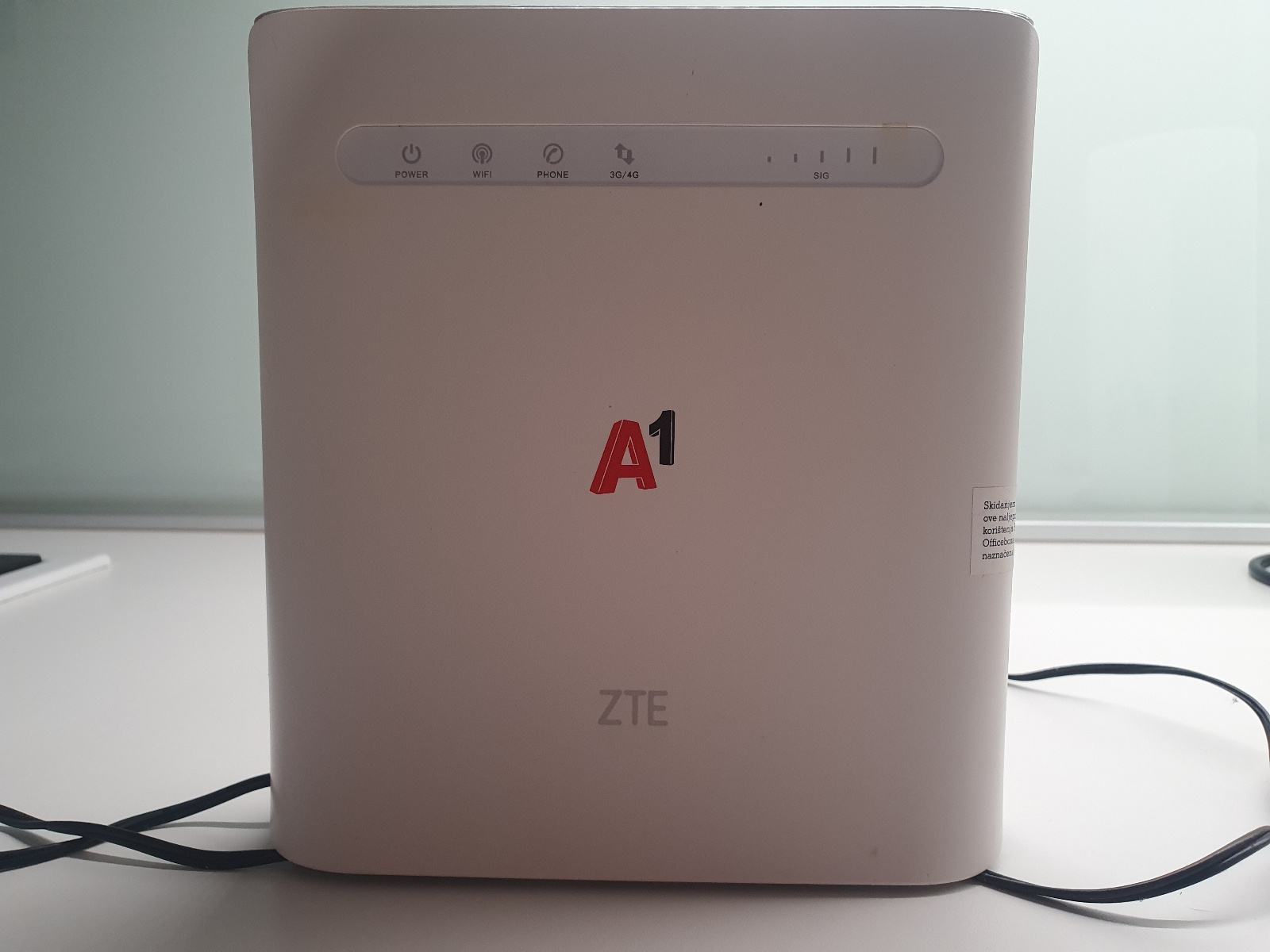 Homebox ZTE ruter