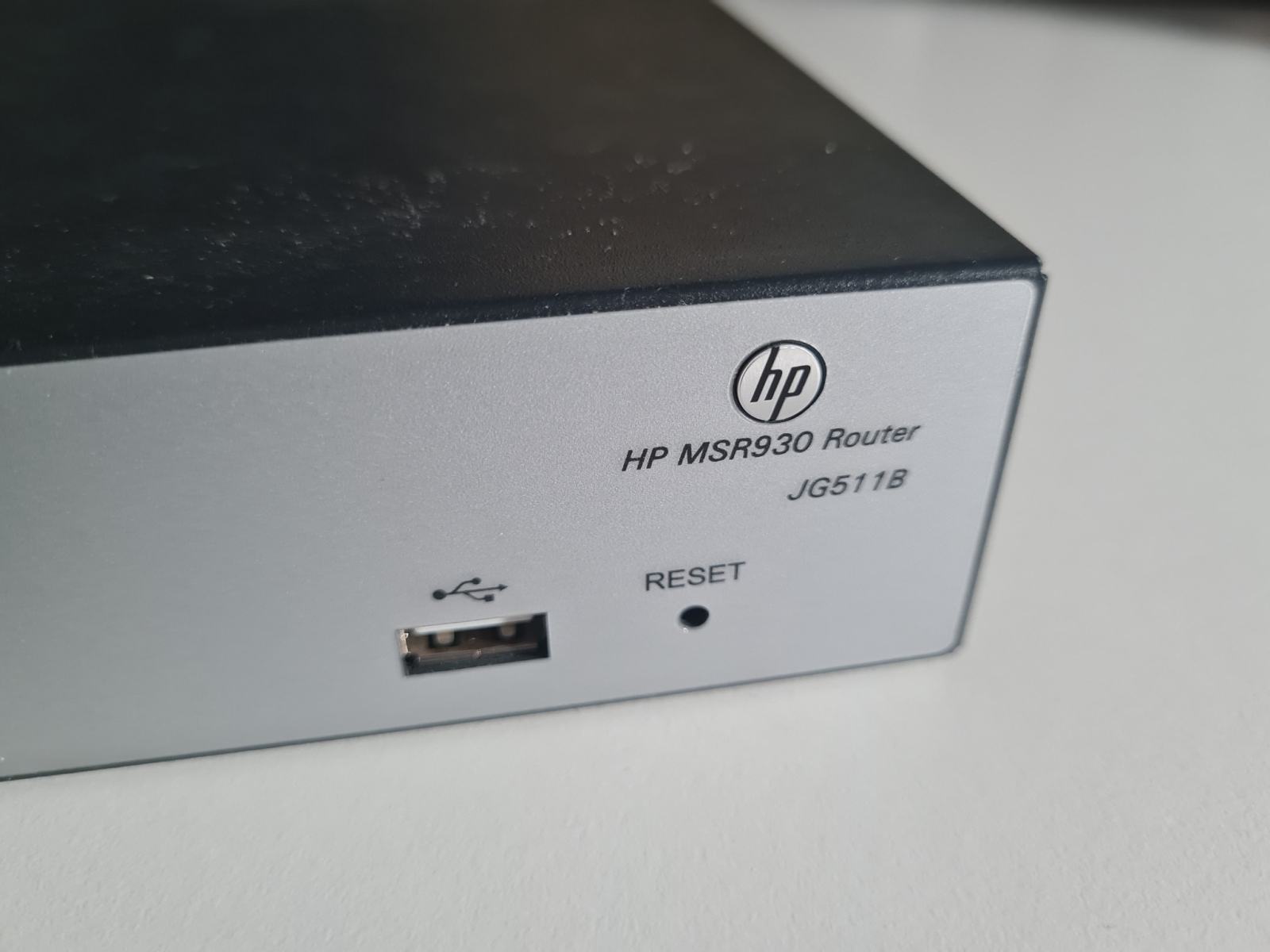 HP MSR930 JG511B Router (Profesionalni, Carrier grade)