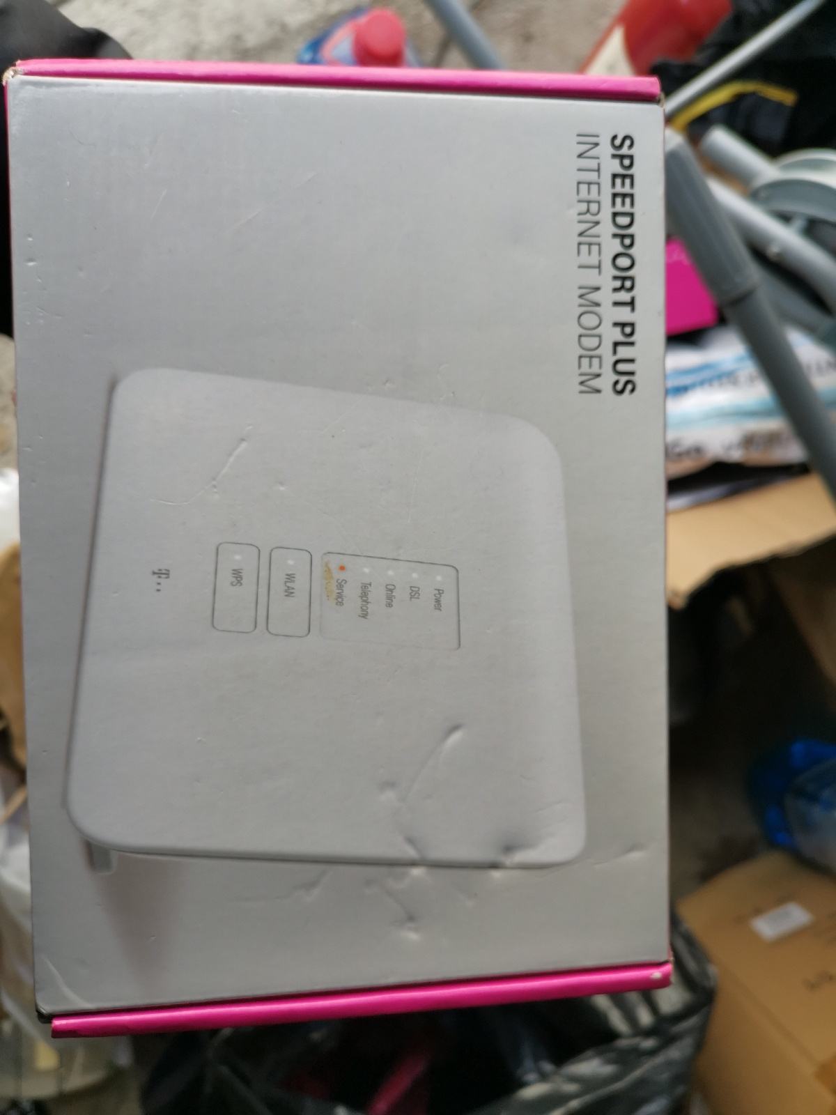 internet modem Speedport plus nov, zapakiran