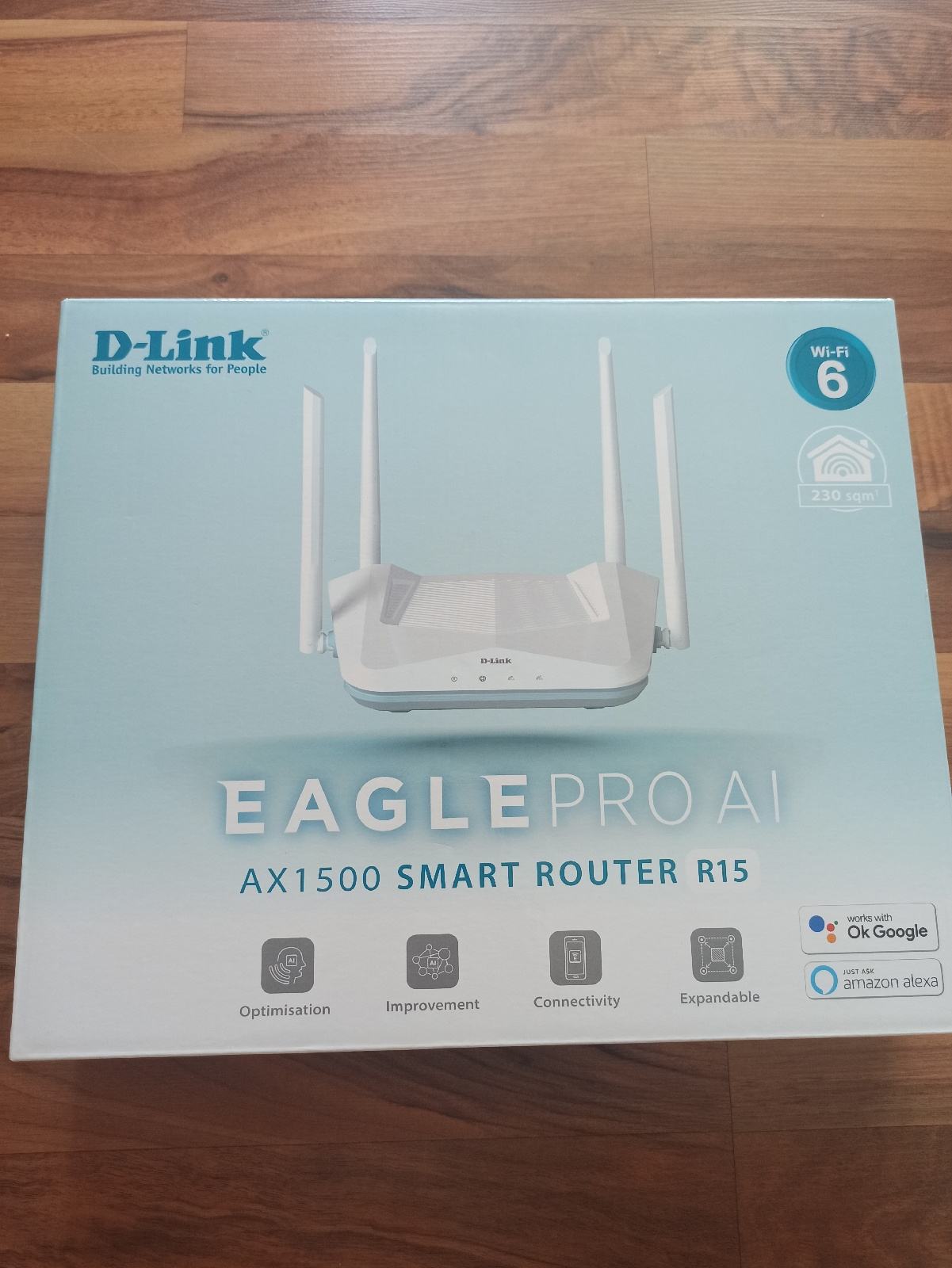 Mrežni router D-link eagle pro AX 1500