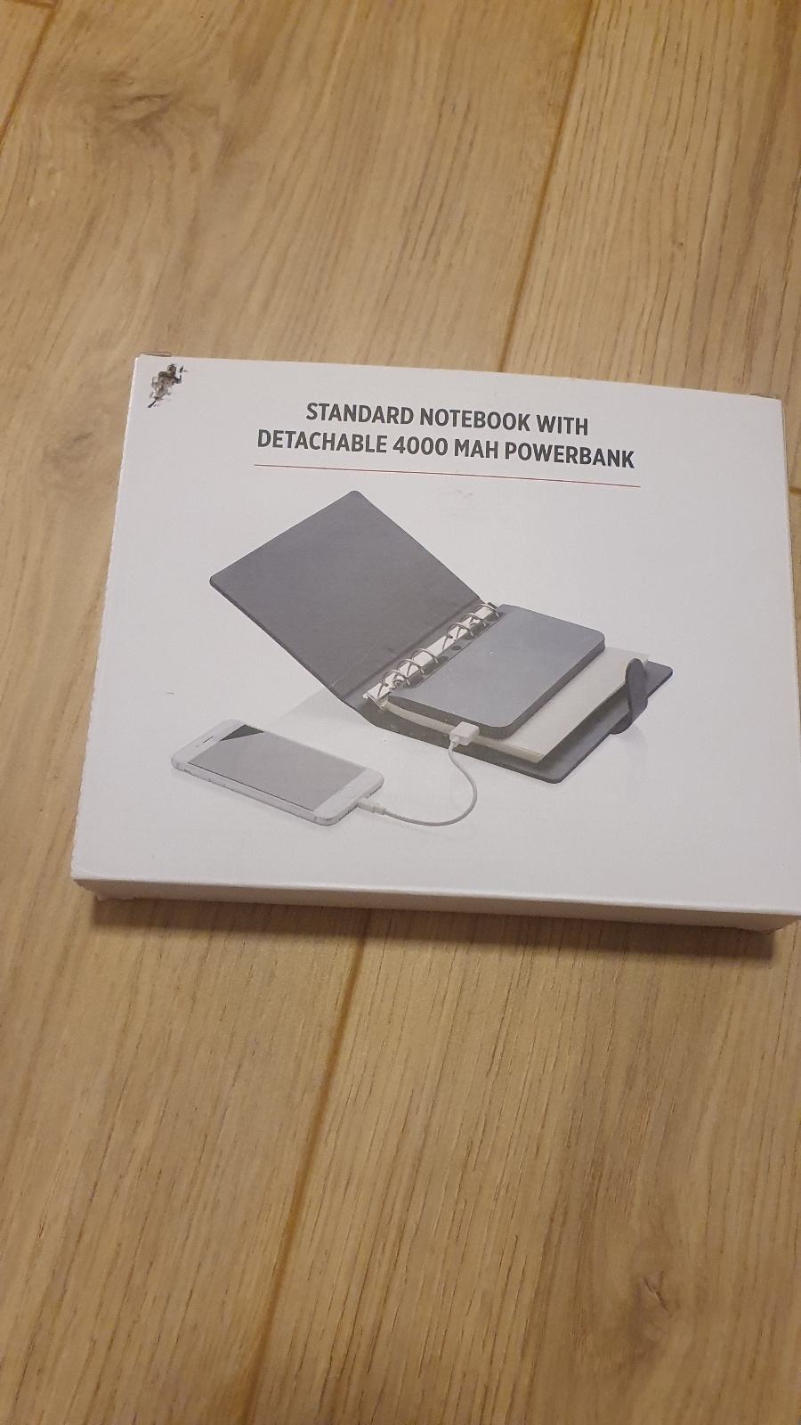 Notebook with powerbank- Novo