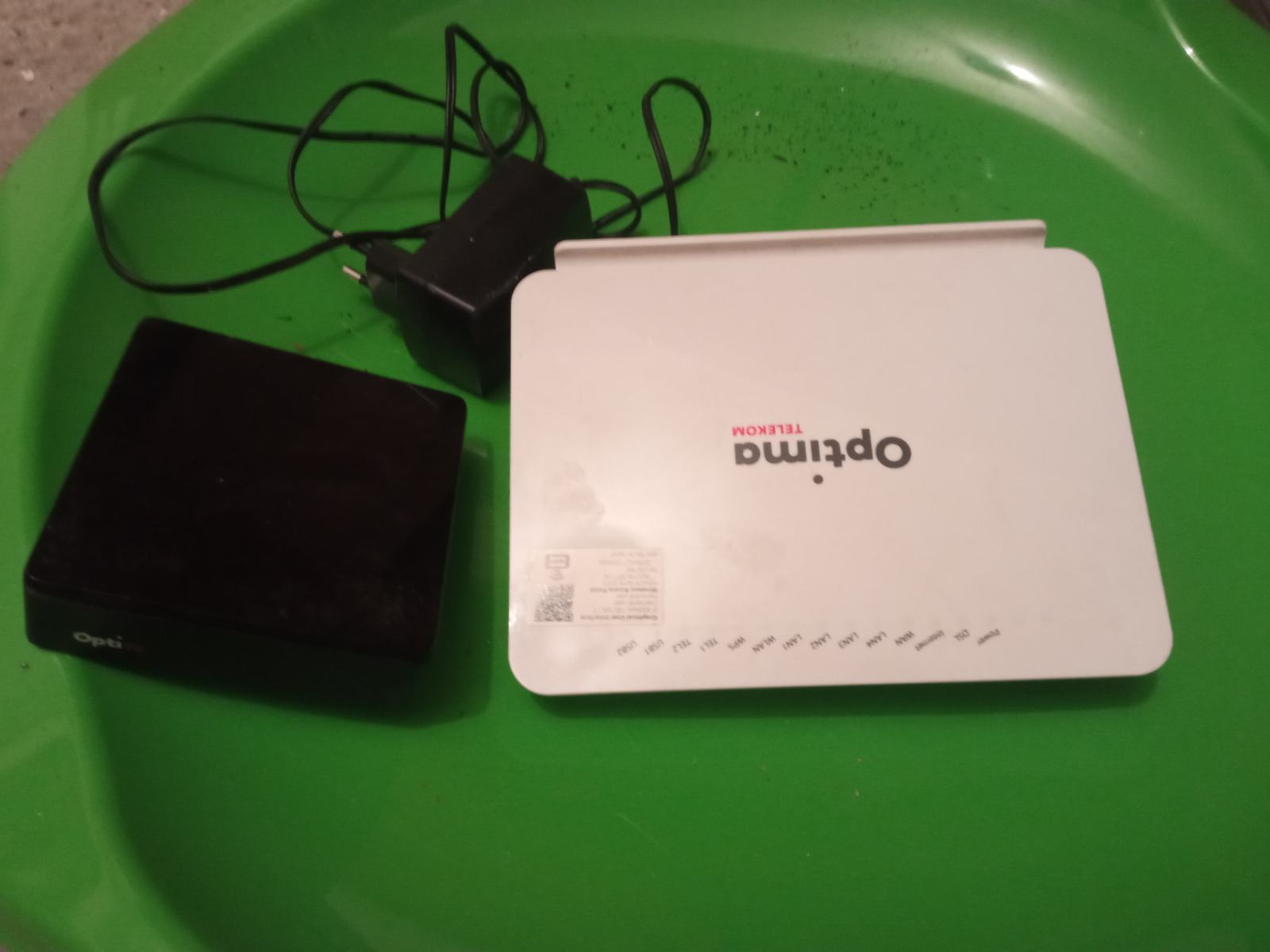 Optima router + opti tv