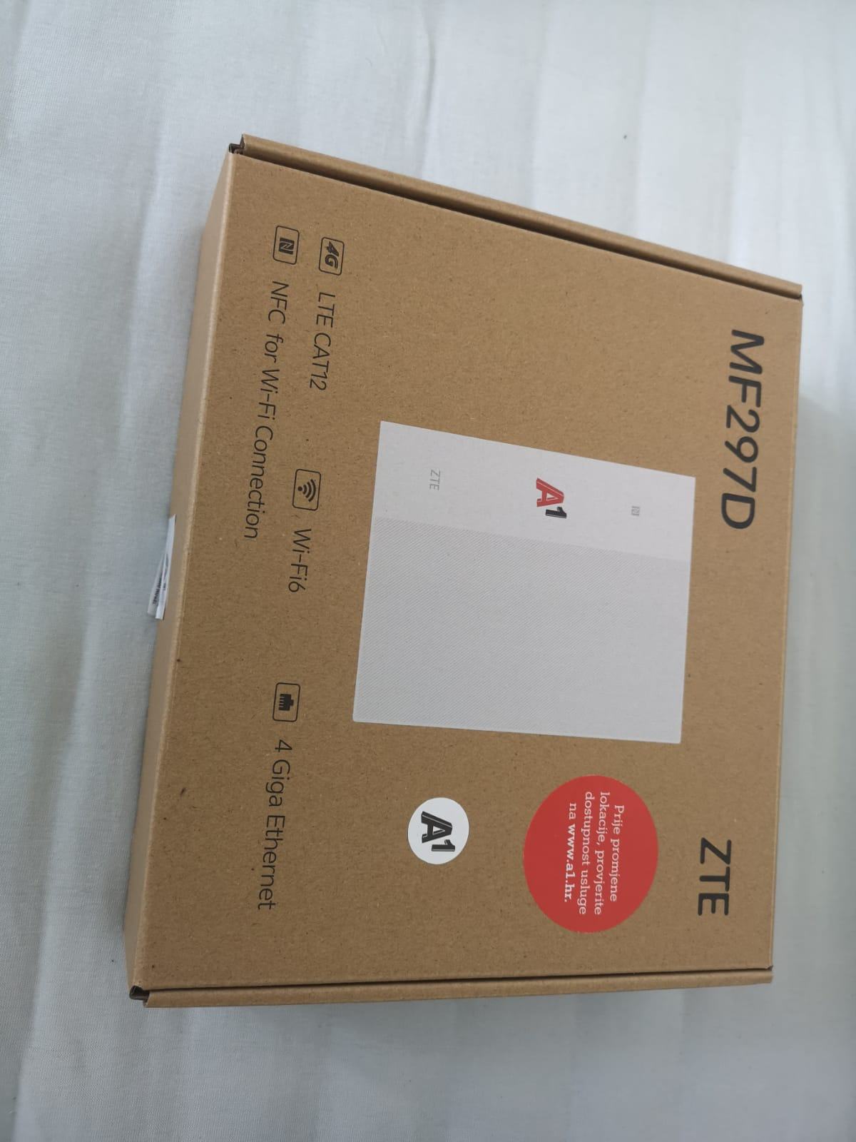 Potpuno novi Homebox Router ZTE MF297D A1 mreža