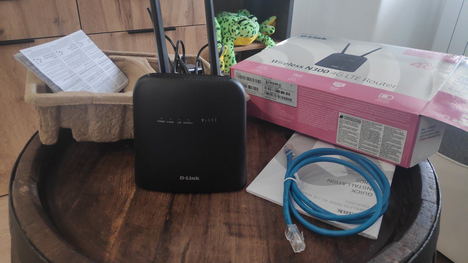 Router D-LINK DWR-920/E, 4G Ruter mobilna mreža