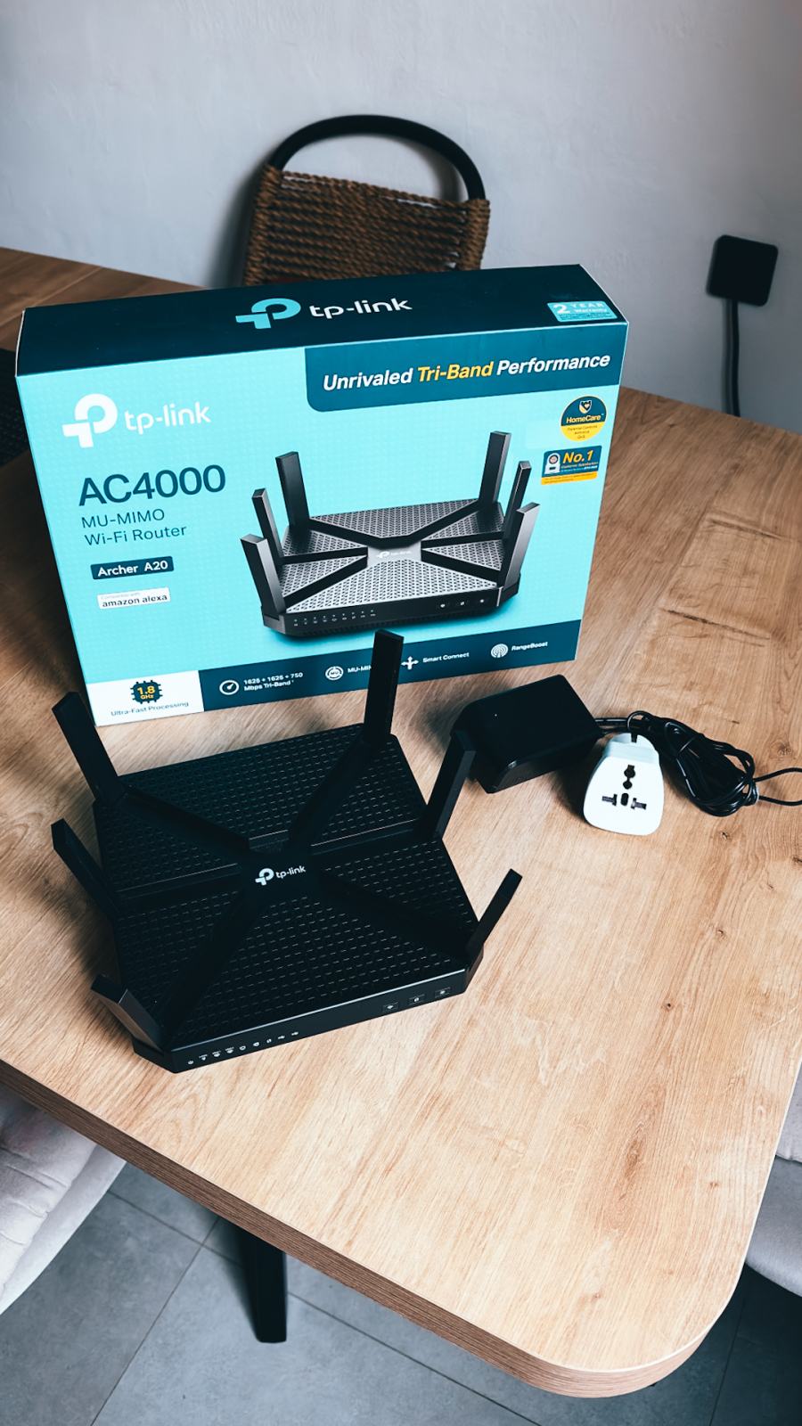 Router TP-LINK Archer AC4000 Tri-Band Gigabit