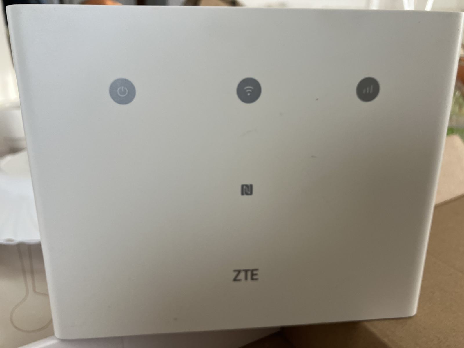 Router ZTE model: MF 296R