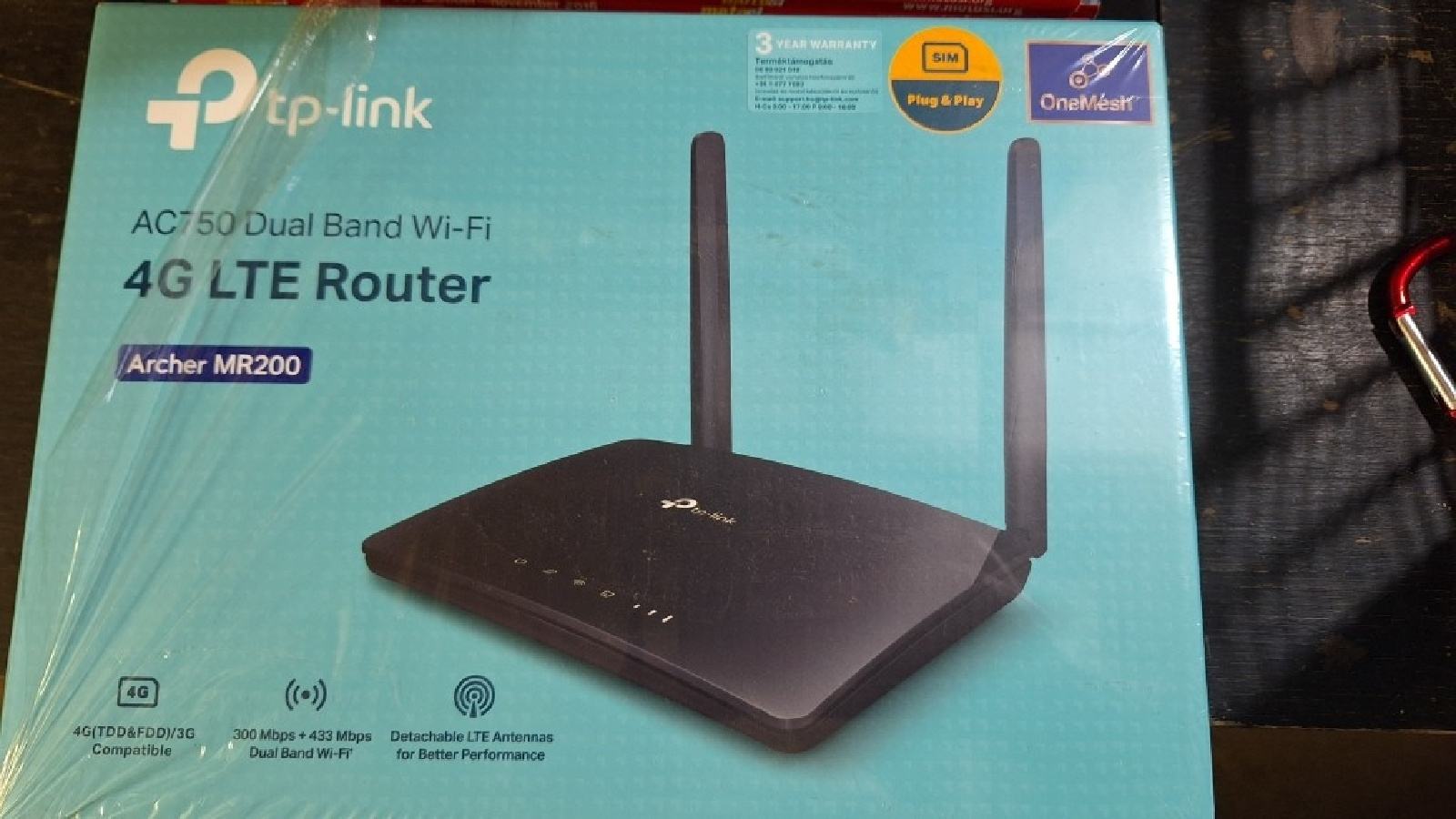 TP-LINK 4G LTE Dual Band Wi-Fi router
