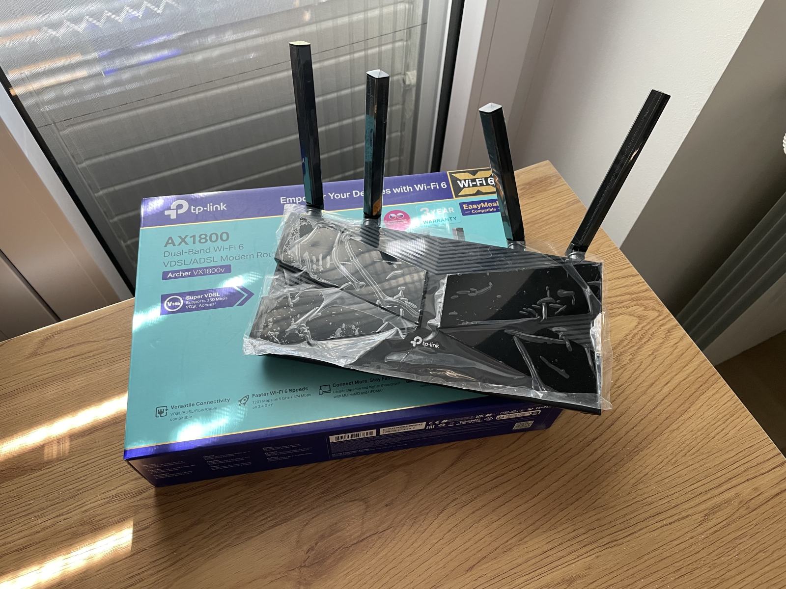 TP-Link Archer VX1800v bežični usmjerivač Gigabit Ethernet Dvofrekv.