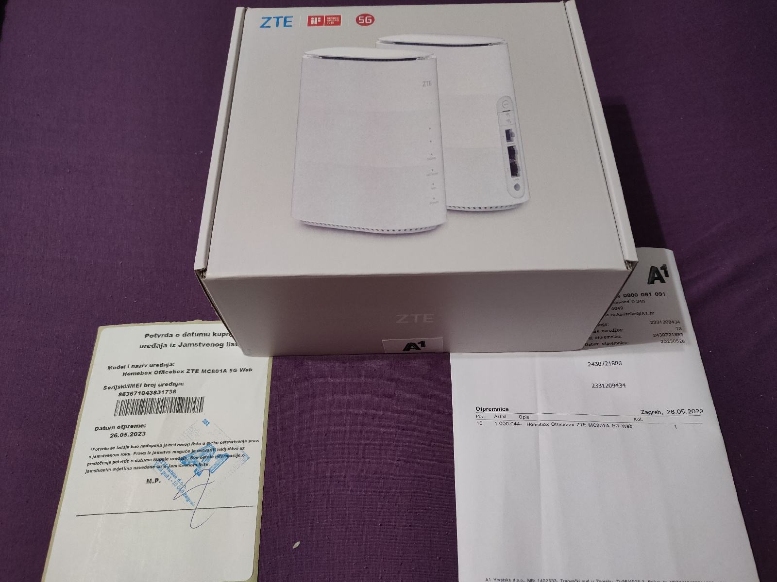 ZTE MC801A 5G Router