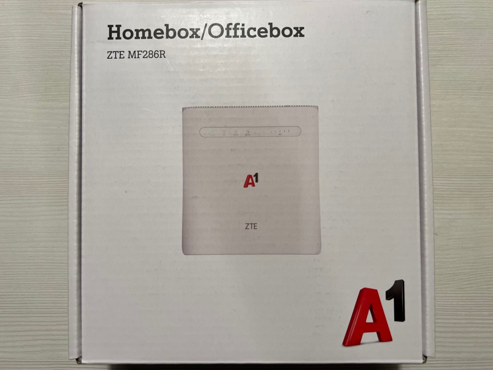 ZTE MF286R 4G router HOMEBOX/OFFICEBOX A1