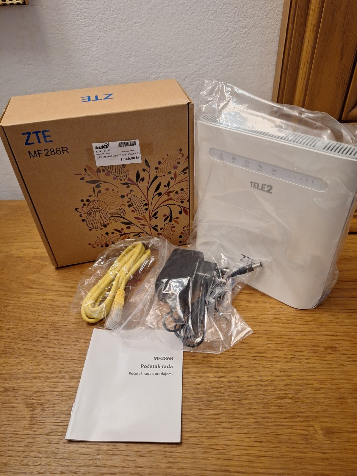 ZTE MF286R CAT6 4G Router