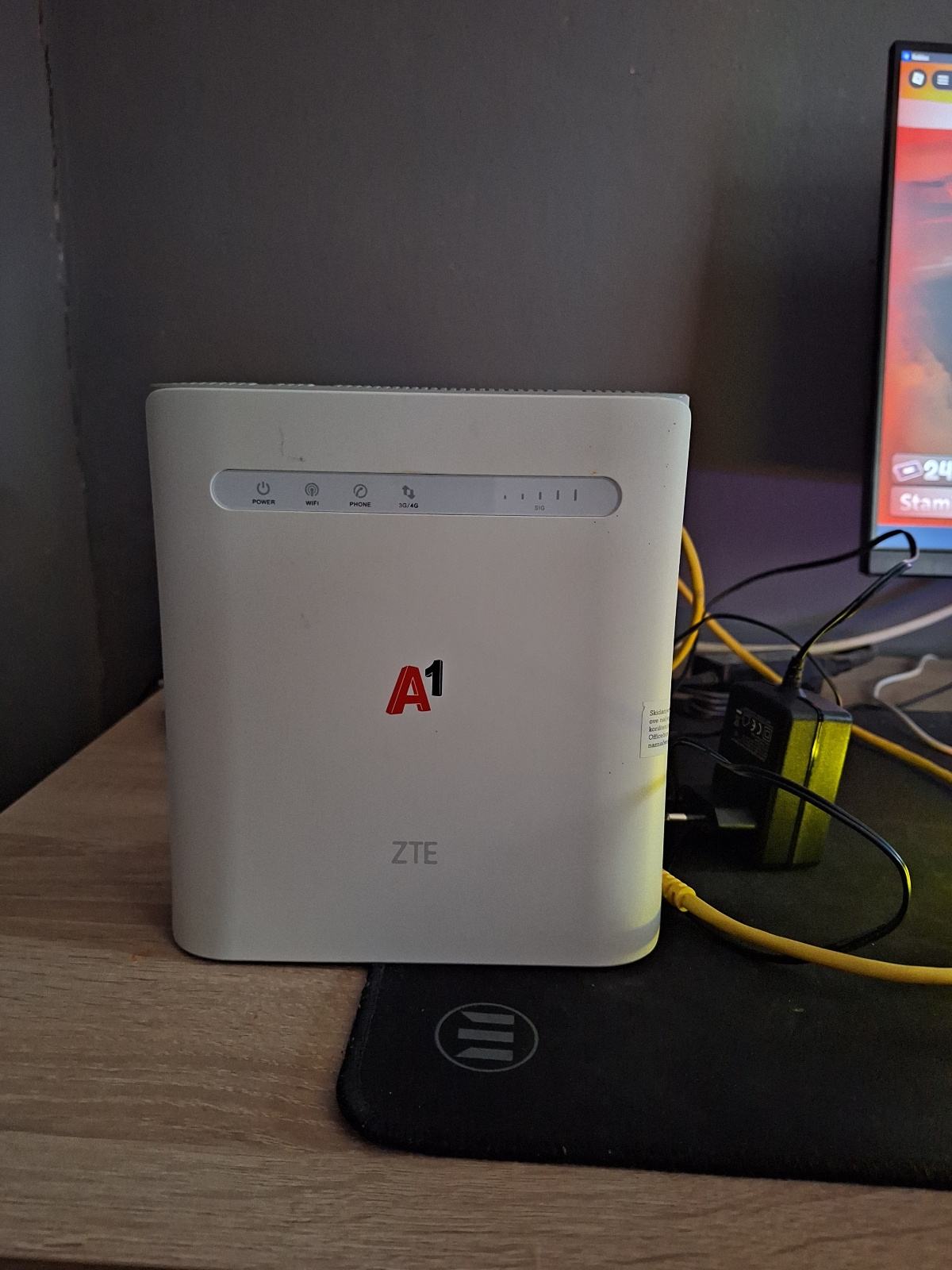ZTE MF286R 4G Ruter CAT6