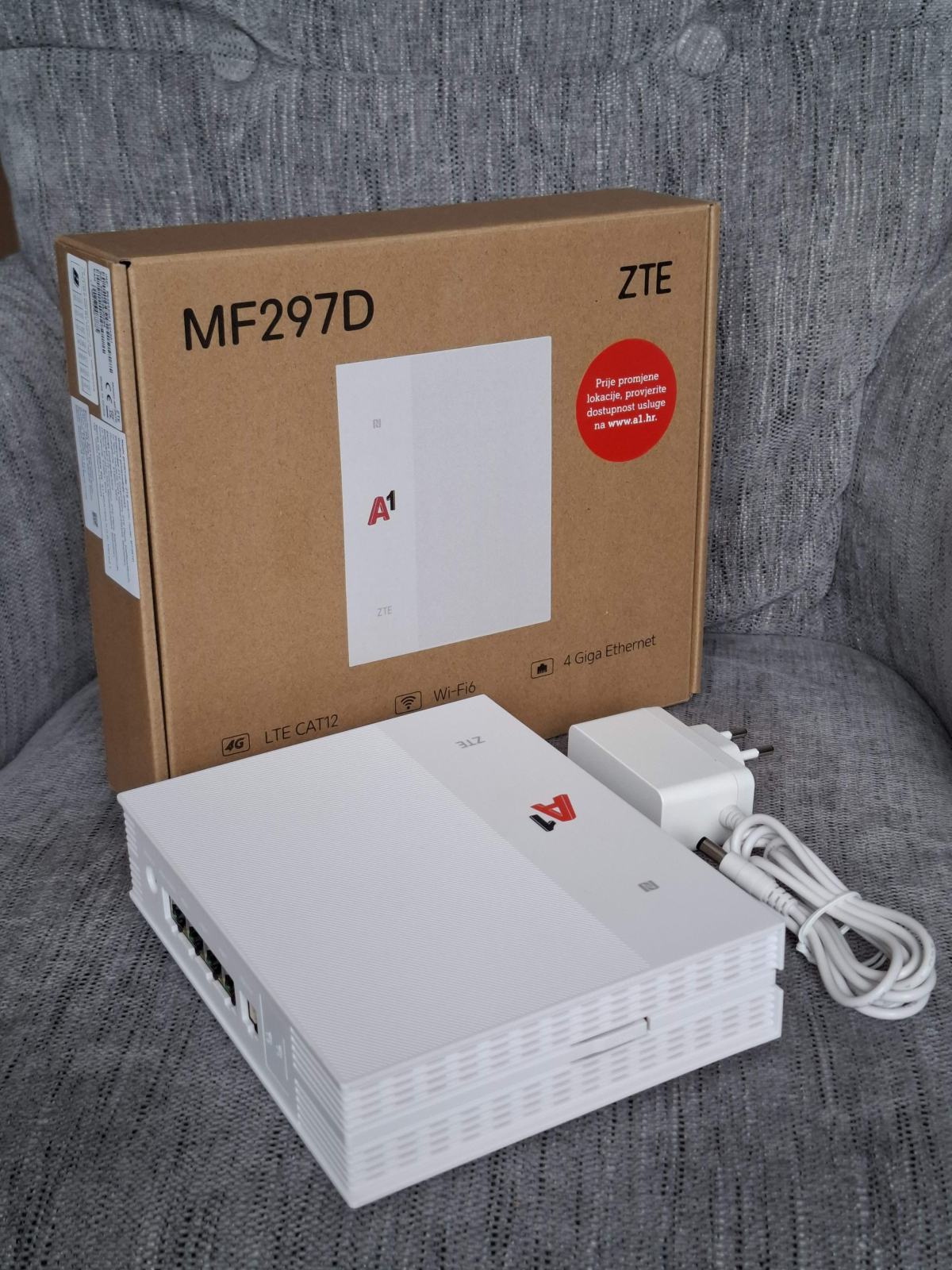 ZTE MF297D 4G router