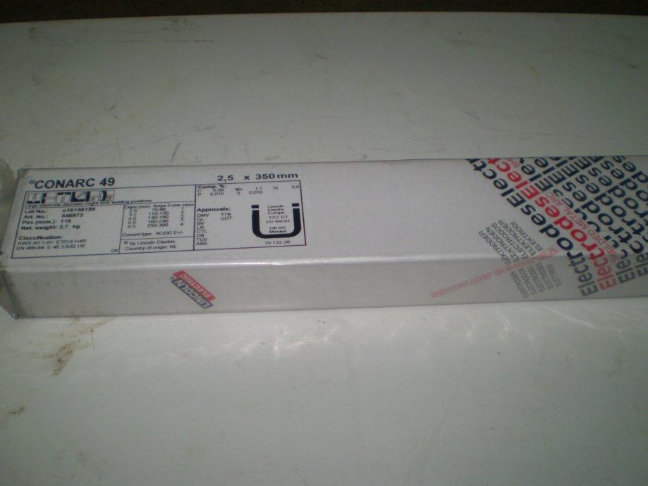 Elektrode za varenje CONARC 49 2,5x350
