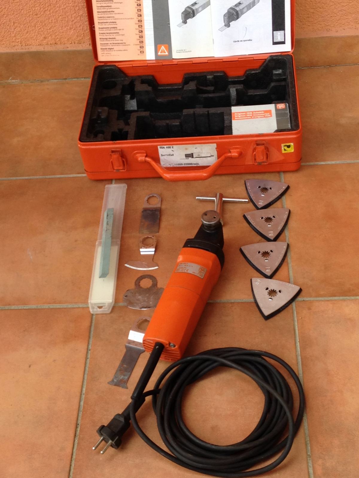 Fein Multimaster SuperCut FSN 400W Oscilator / Brusilica KAO NOVO