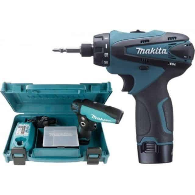 MAKITA aku odvijač DF030DWE 2xAku 10,8V 1,3Ah + kovčeg