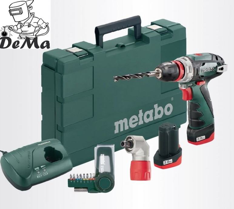 METABO ODVIJAČ POWERMAXX BS QUICK BASIC 2x2,0Ah 6.01036500 **AKCIJA**