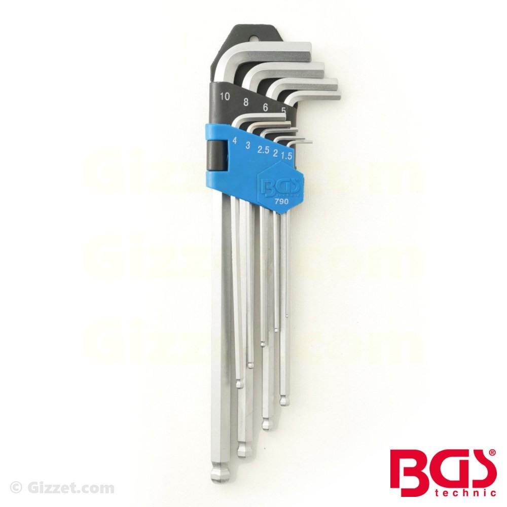 BGS SET IMBUSA DUGIH SA KUGLICOM 1,5-10mm/9dj.Pro+790 *PROMO23/24*