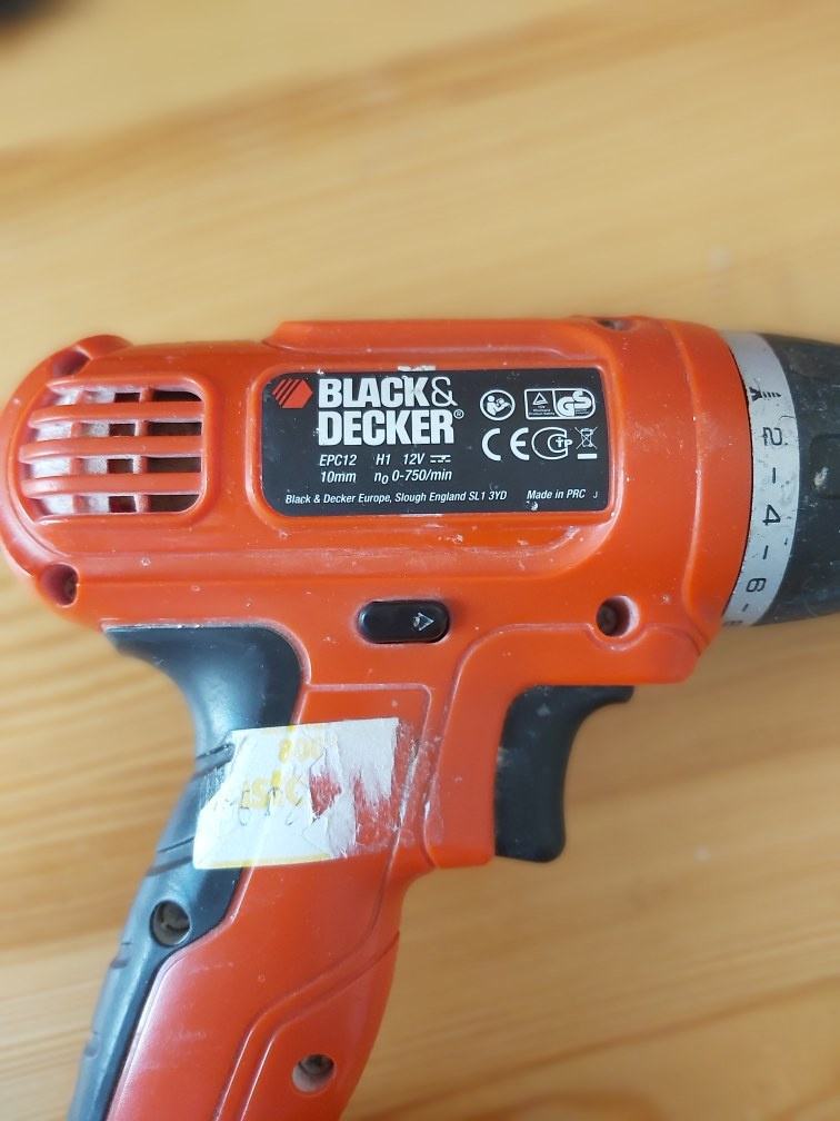 Akku Busilica Black& Decker EPC 12 + CD14C