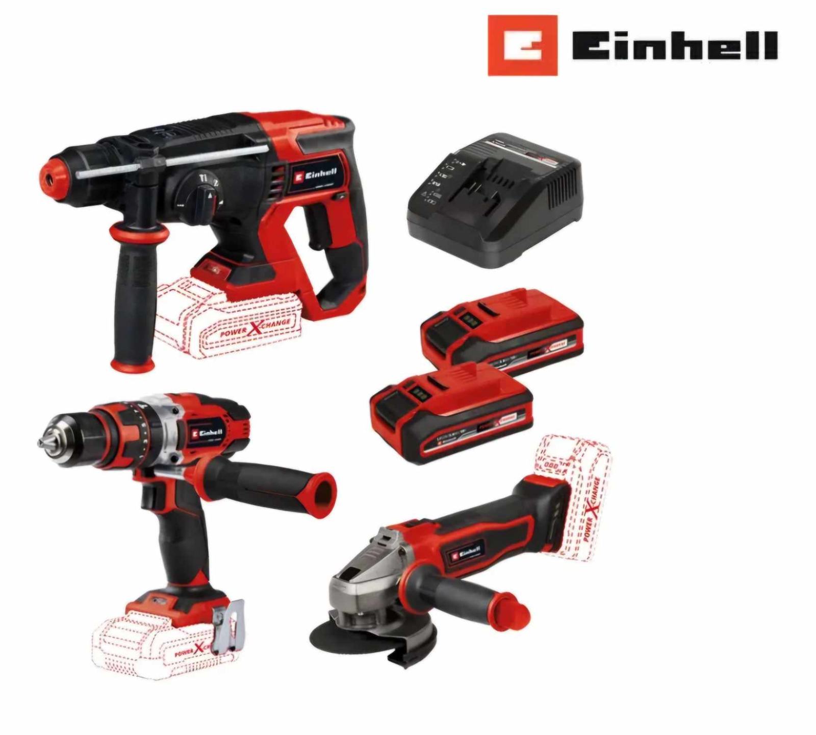 Aku set alata Einhell TE-TK 18/3 Li +2 (CD+AG+HD) .. 199,00