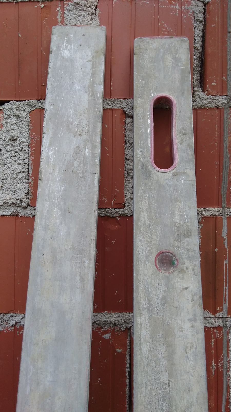 Alu letva za ravnanje 3 kom