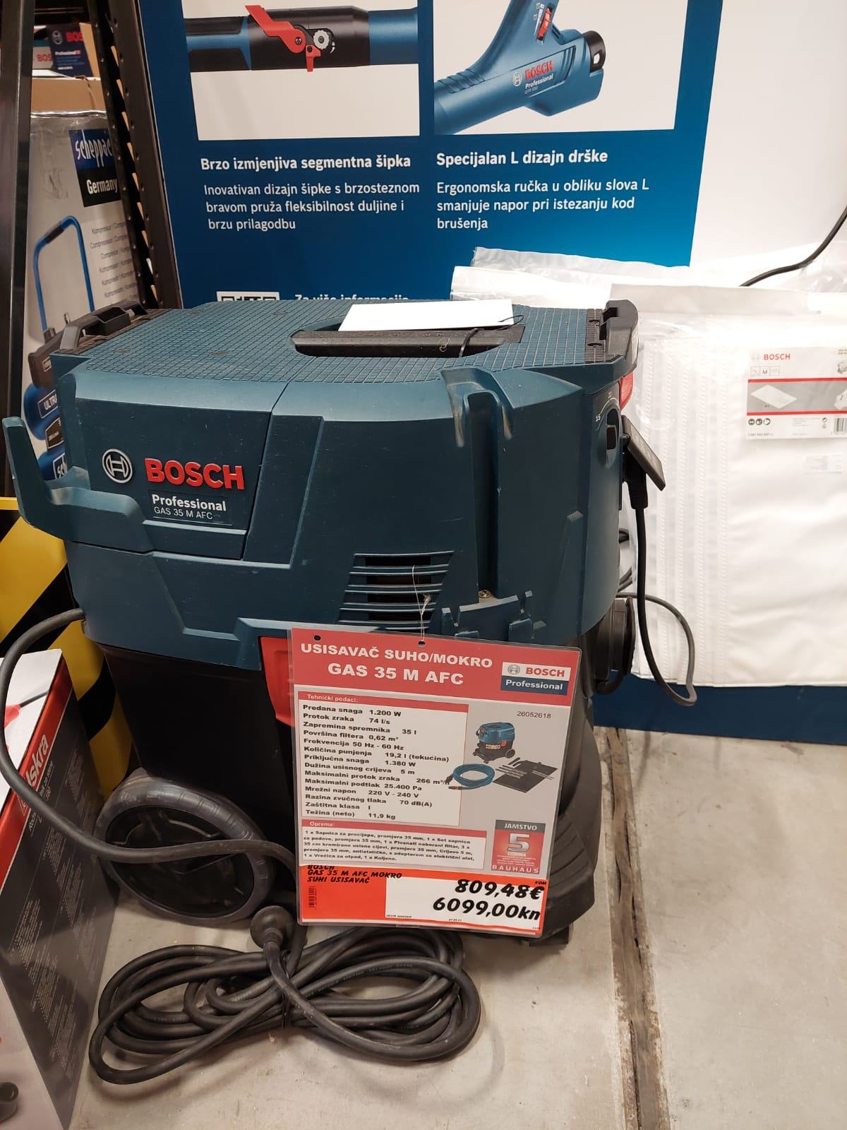 Bosch usisavac GAS 35M AFC