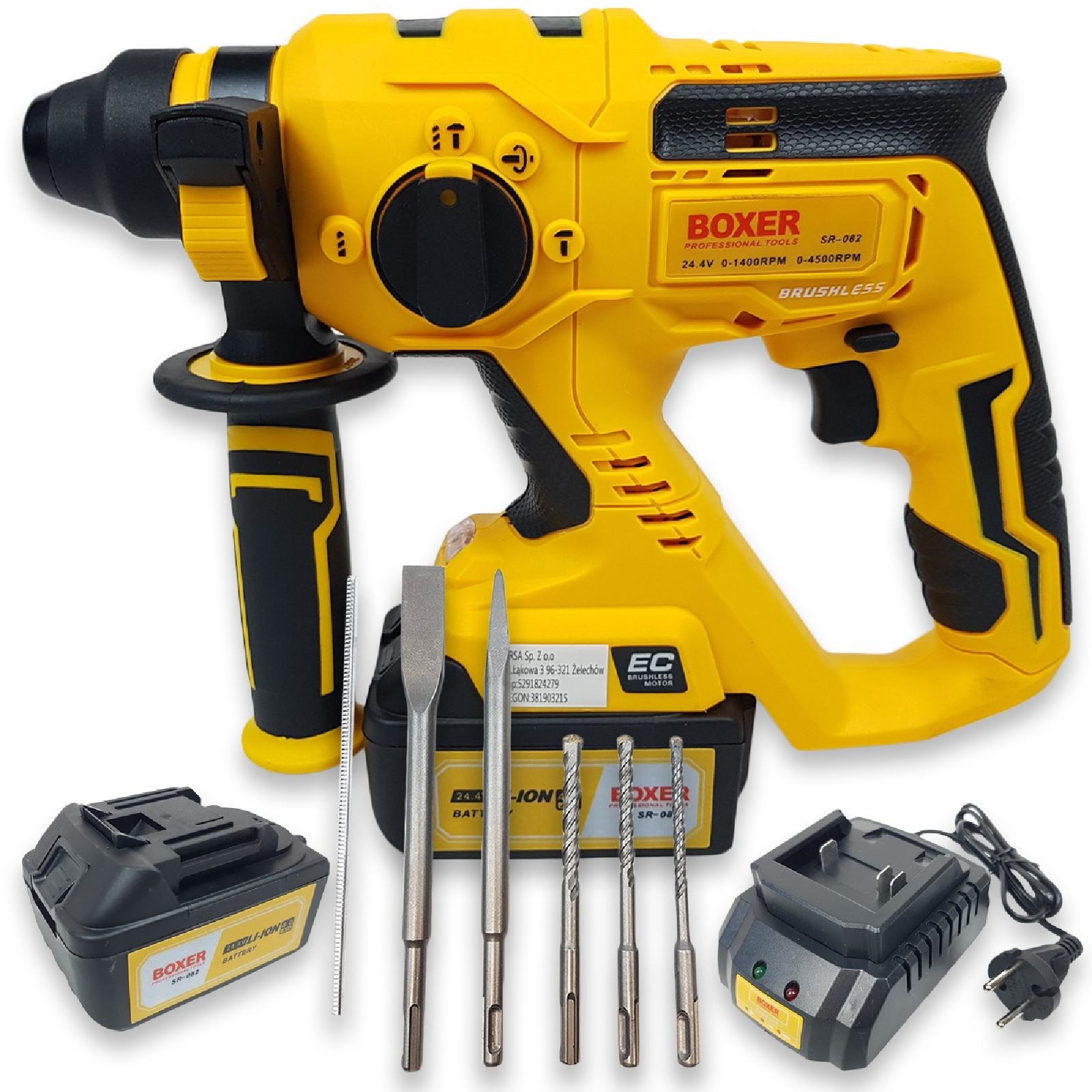 Boxer aku SDS PRO štemerica