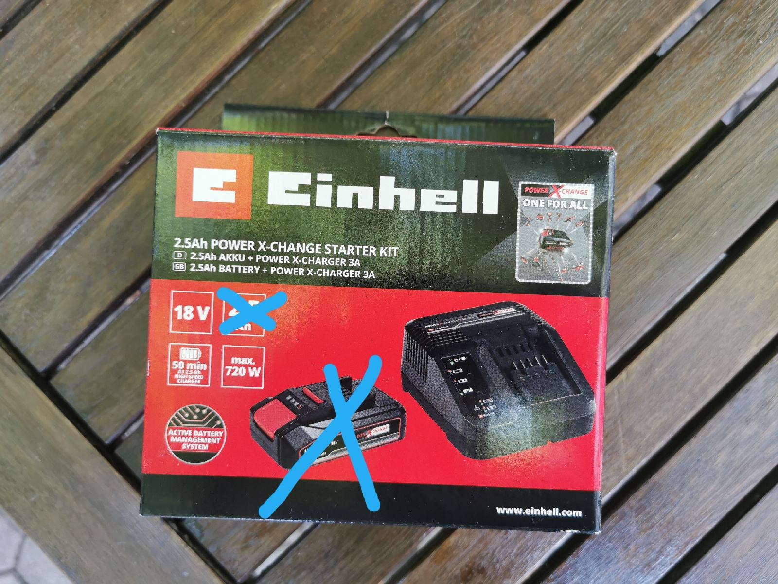 Einhell X-charge 18V, punjač baterija za aku alat, NOVO