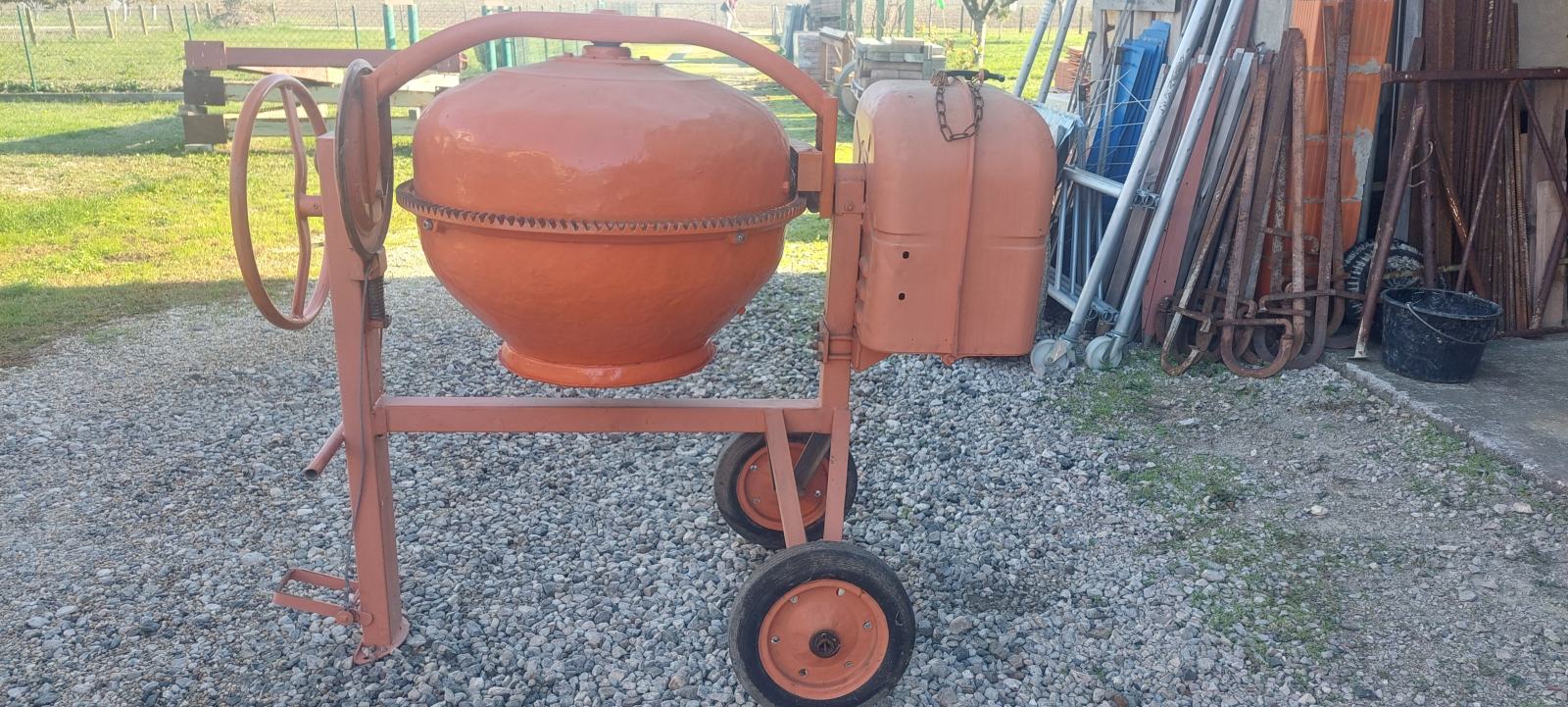 Mješalica za beton Lescha 240 l, 220 V
