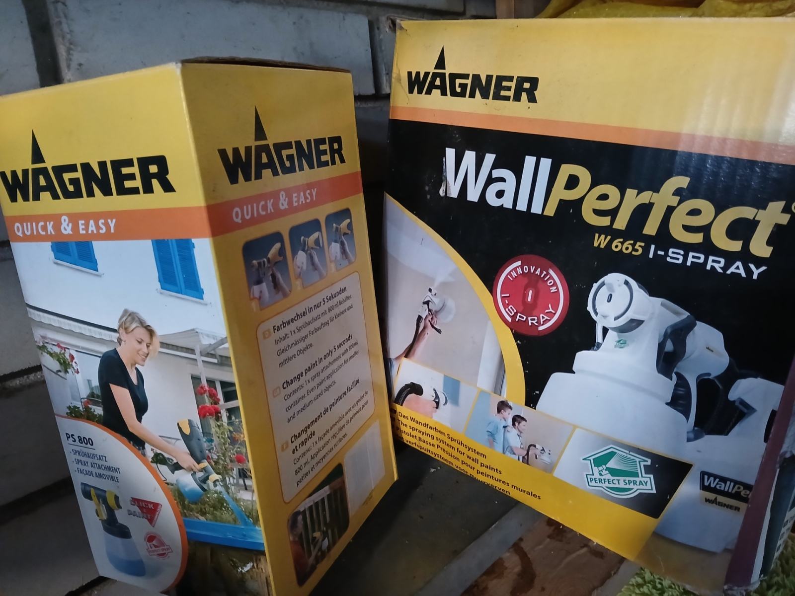 Prskalica za bojanje zidova i plafona