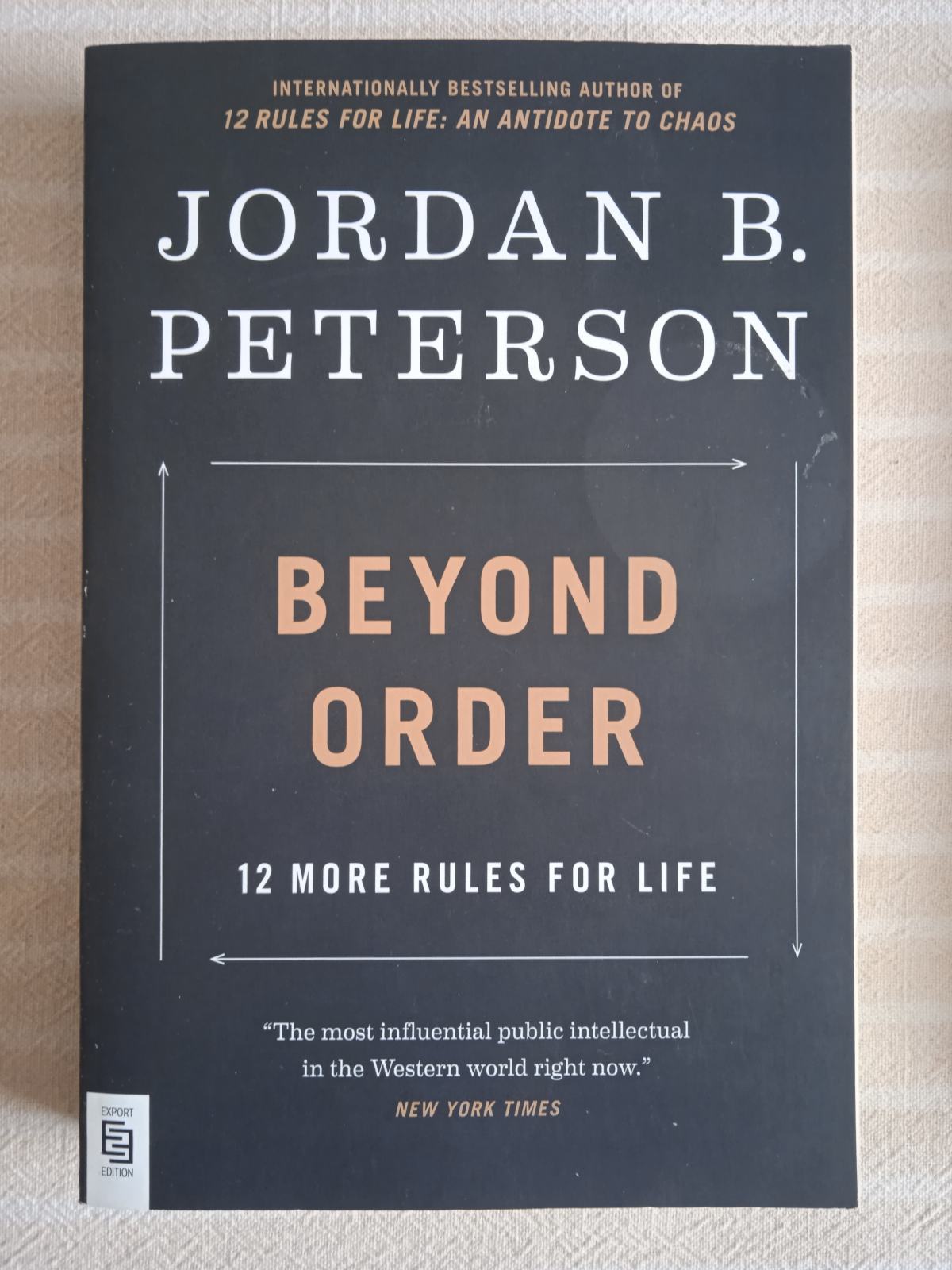J.B.PETERSON BEYOND ORDER