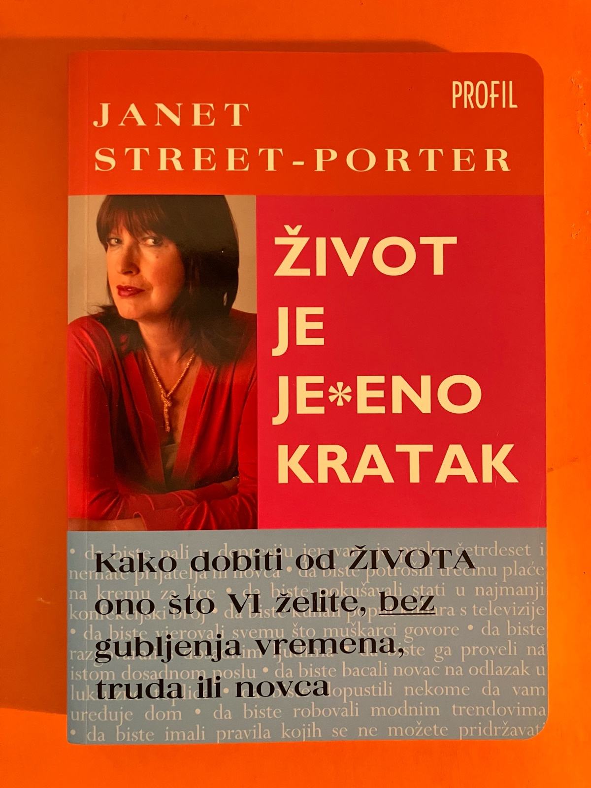 Život je je*eno kratak-knjiga