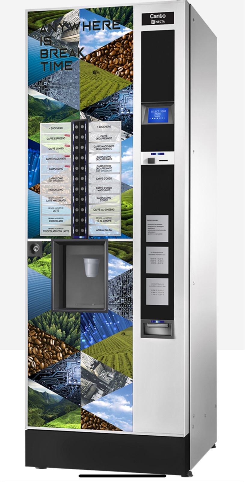 NECTA CANTO CLASSIC i NECTA CANTO TOUCH SCREEN