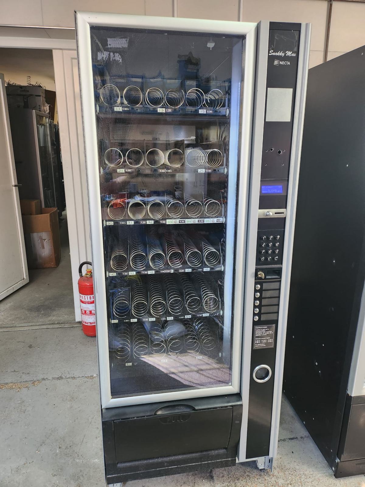 Necta Snakky MAX samoposlužni aparat