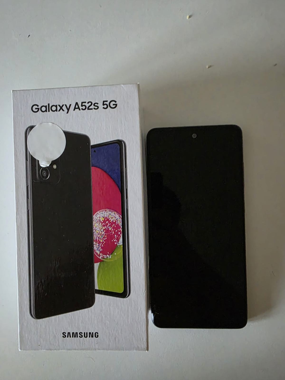 Samsung A52s dual sim, 5G 128 GB black - oštećeno staklo