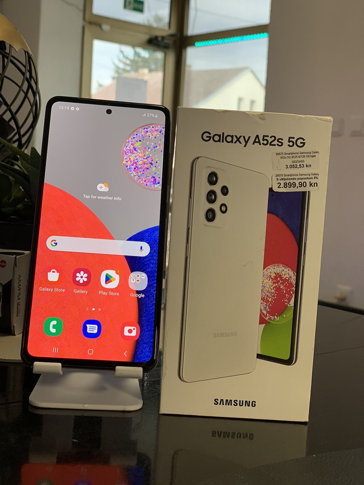 Samsung Galaxy A52S 5G, U TRGOVINI, KUPI NA RATE S GARANCIJOM