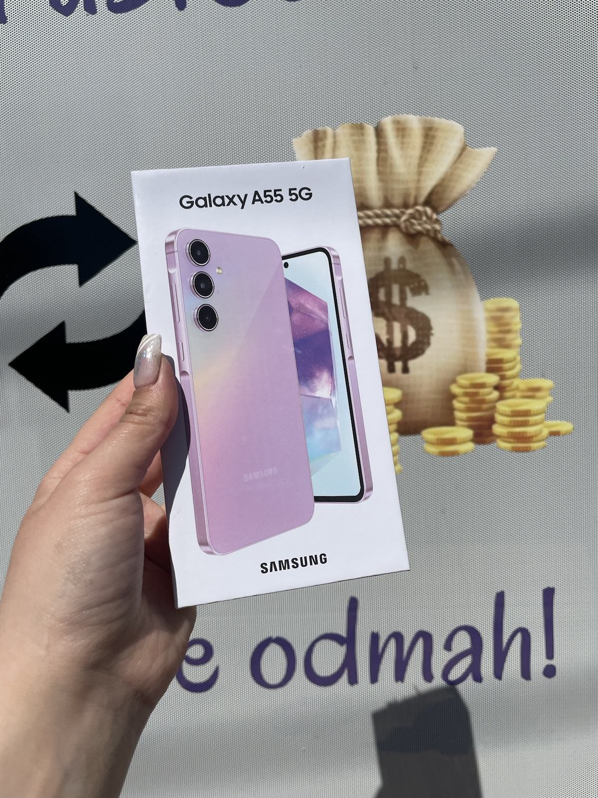 *kao NOVO* Samsung Galaxy A55 5G Pink 8/256 GB** Zalagaonica Novska**