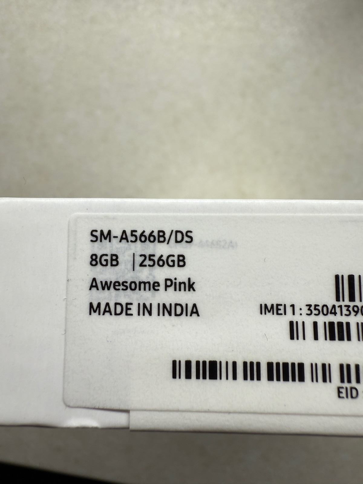 Samsung Galaxy A56 256GB Pink