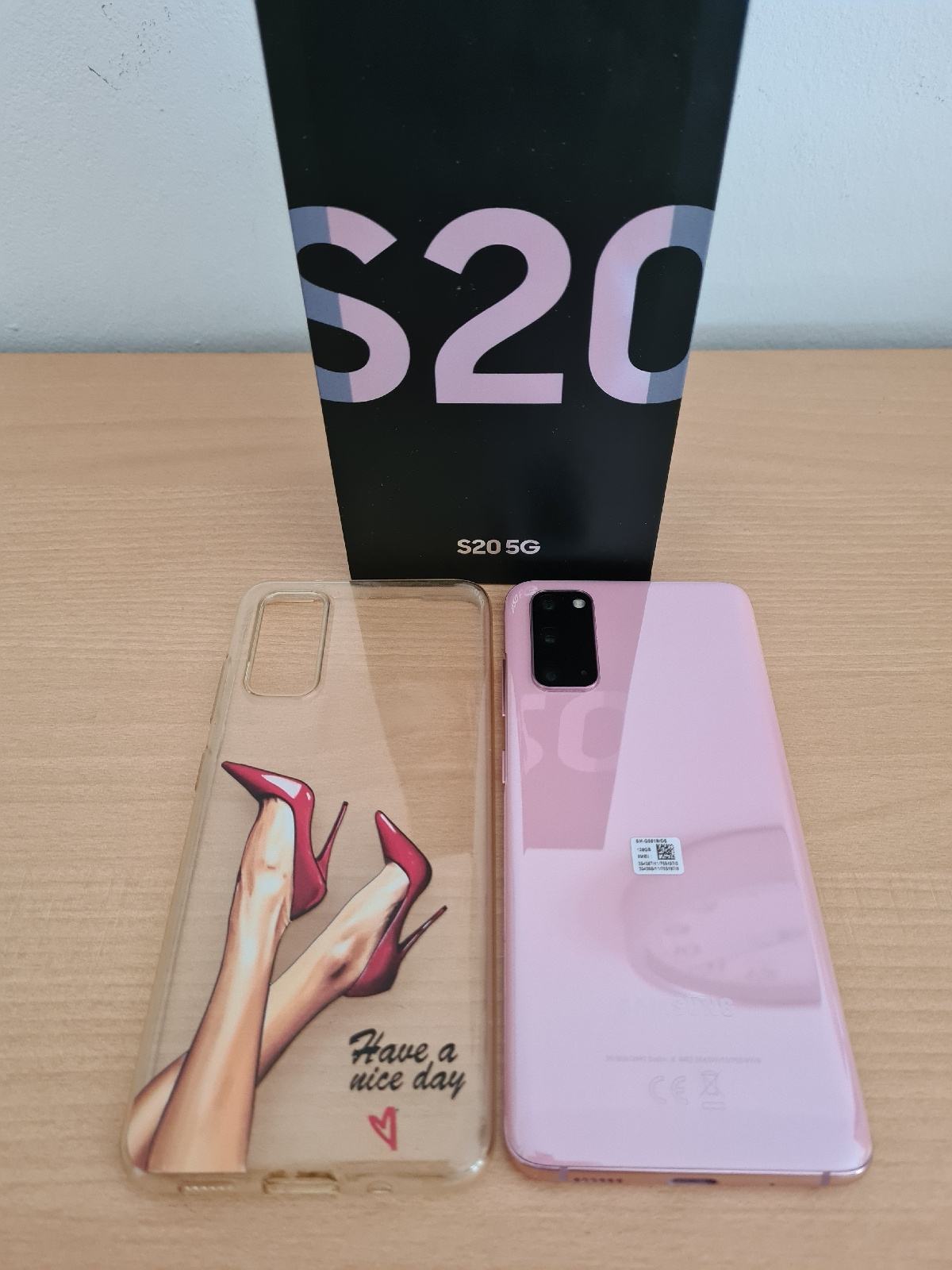 SAMSUNG GALAXY S20 5G JAČI MODEL 12/128GB DUOS PINK★KAO NOV!!!