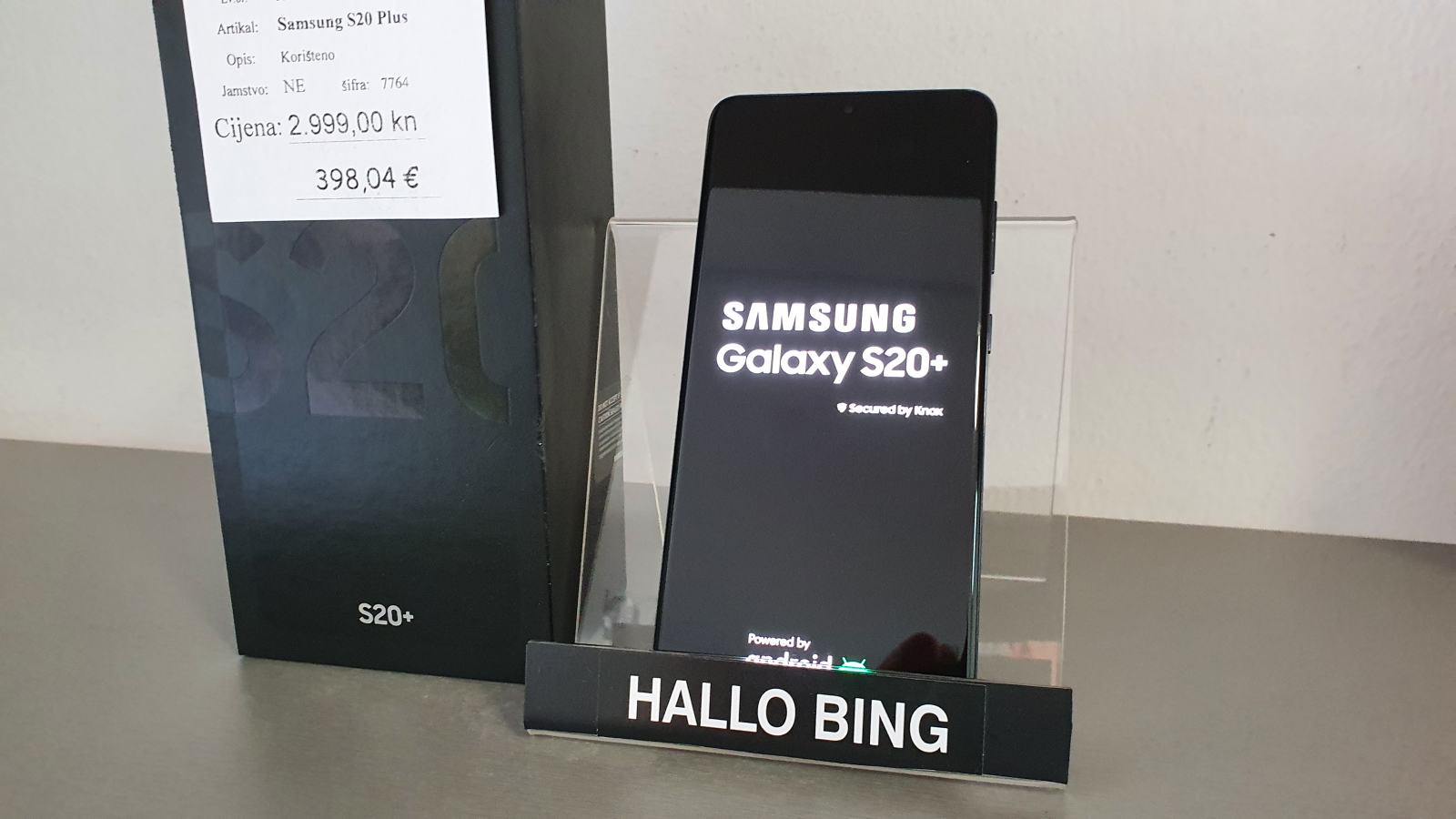 Samsung S20 plus