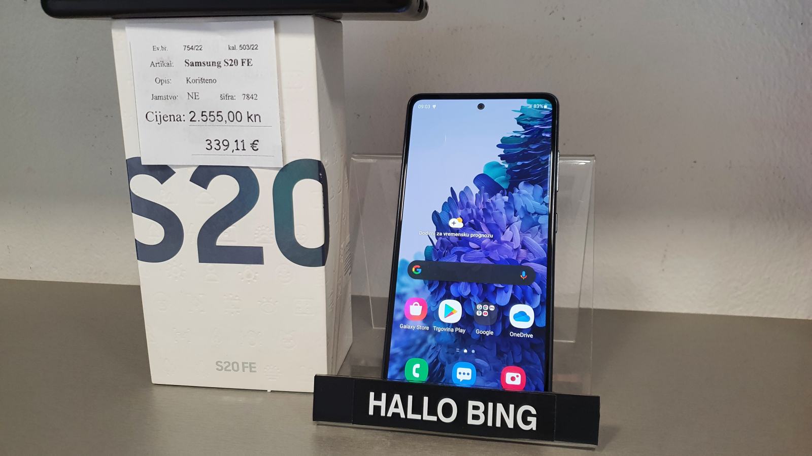Samsung S20fe