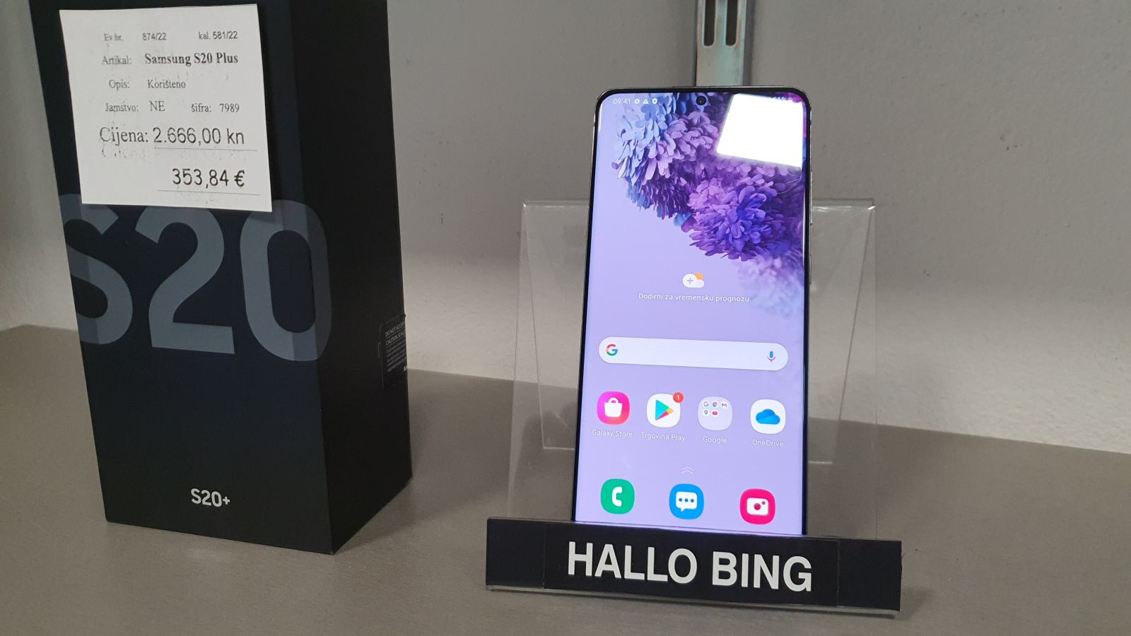 Samsung S20 plus