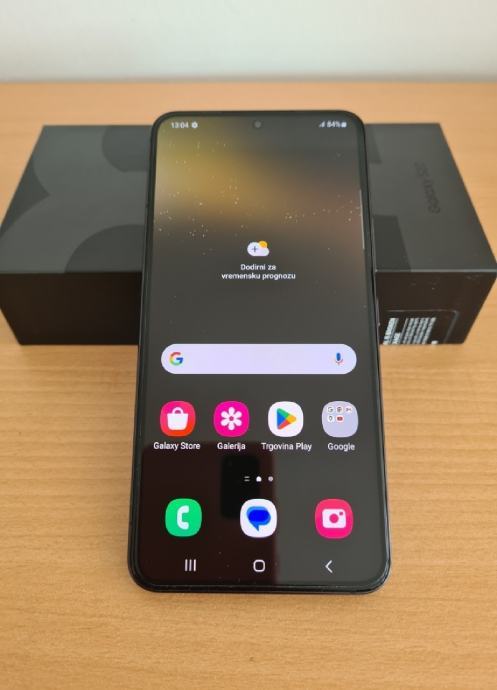 256GB SAMSUNG GALAXY S22 5G BLACK DUOS★JAČI MODEL 256/8GB★KAO NOV!