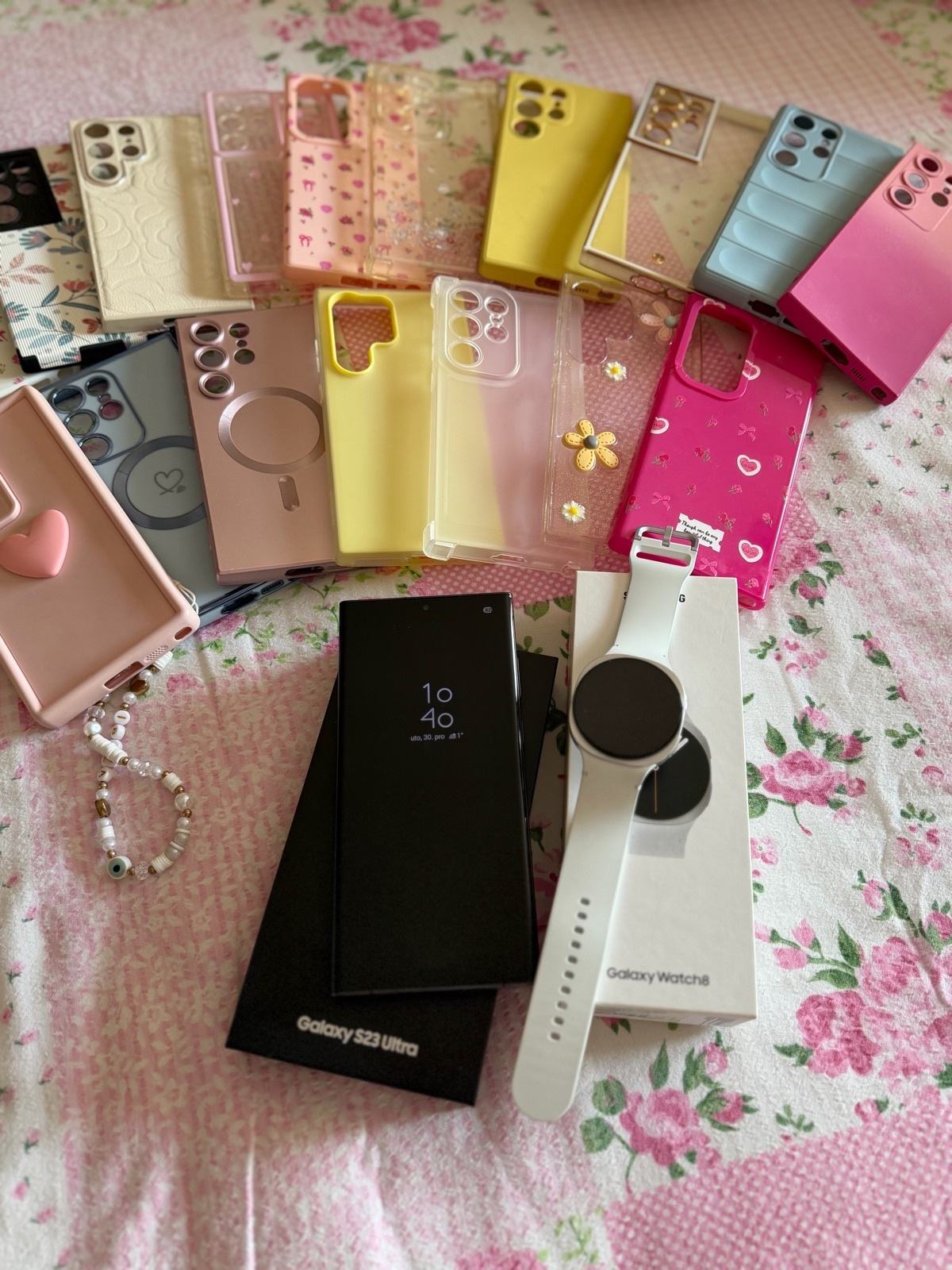 Samsung galaxy s23 ultra+samsung galaxy watch 8