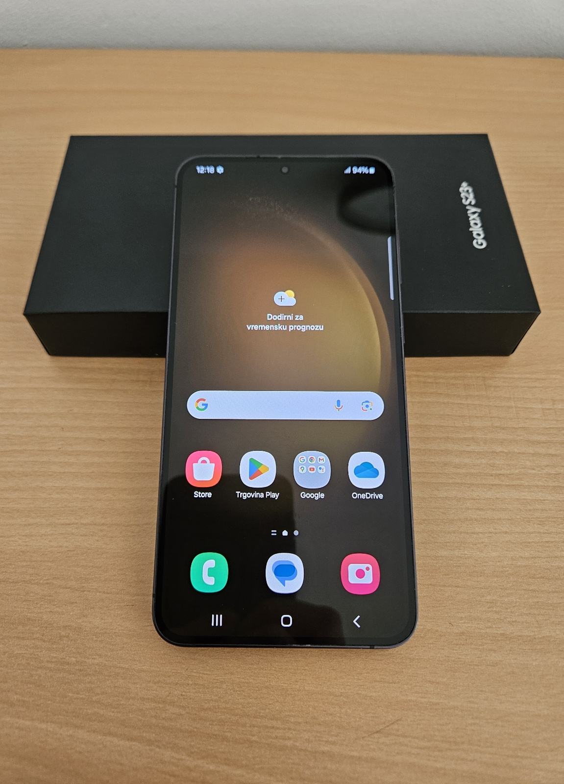 SAMSUNG GALAXY S23+ 5G BLACK 256GB DUOS★GAR. DO 29.6.2025★KAO NOV!