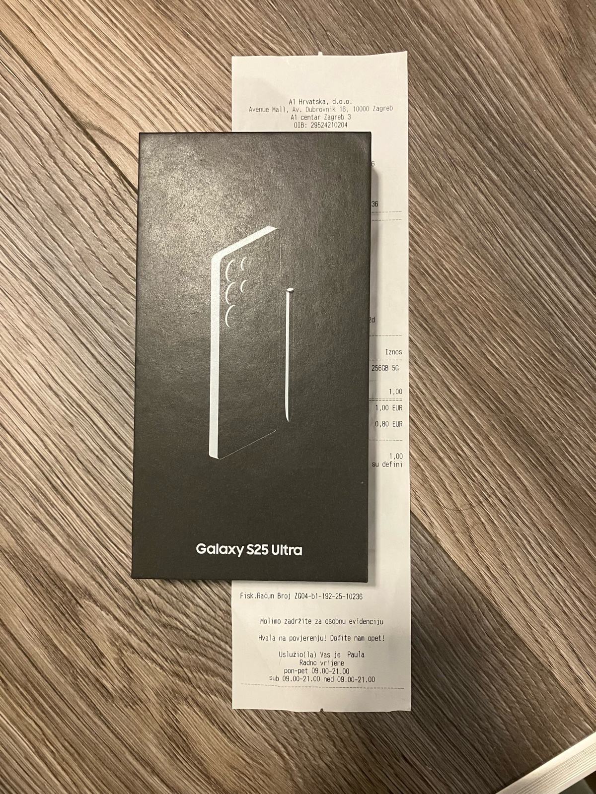 Samsung S25 Ultra 256Gb Titanium SilverBlue