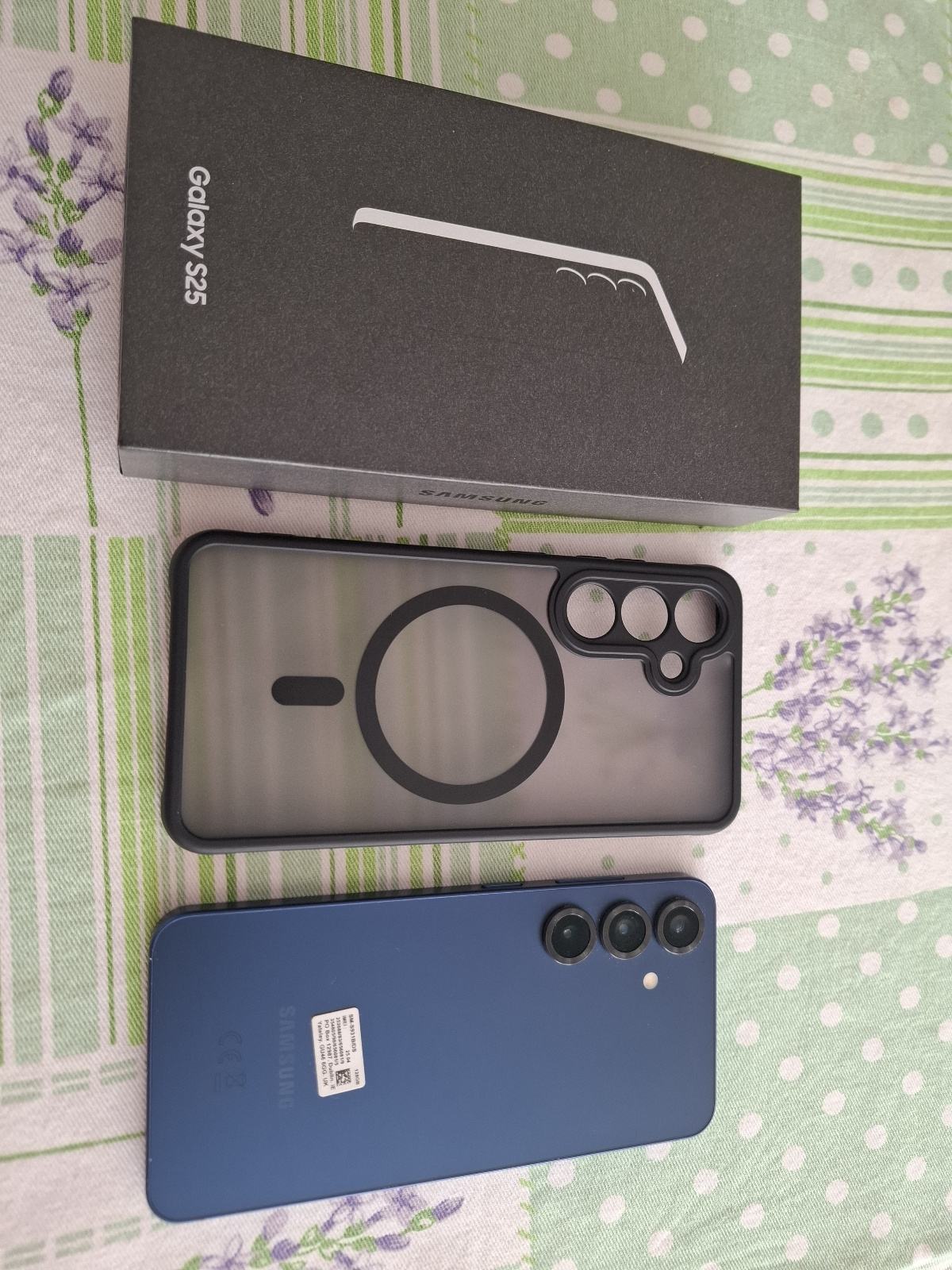 Samsung S25 navy blue