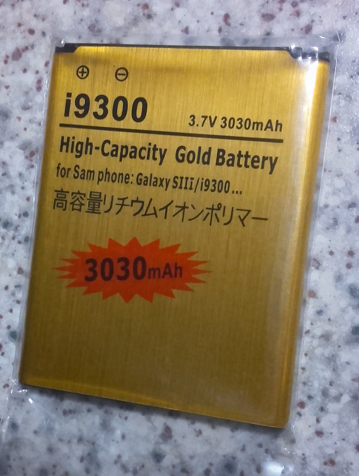 GALAXY S3 BATERIJA 3030mAh, NOVA, NEKORIŠTENA!