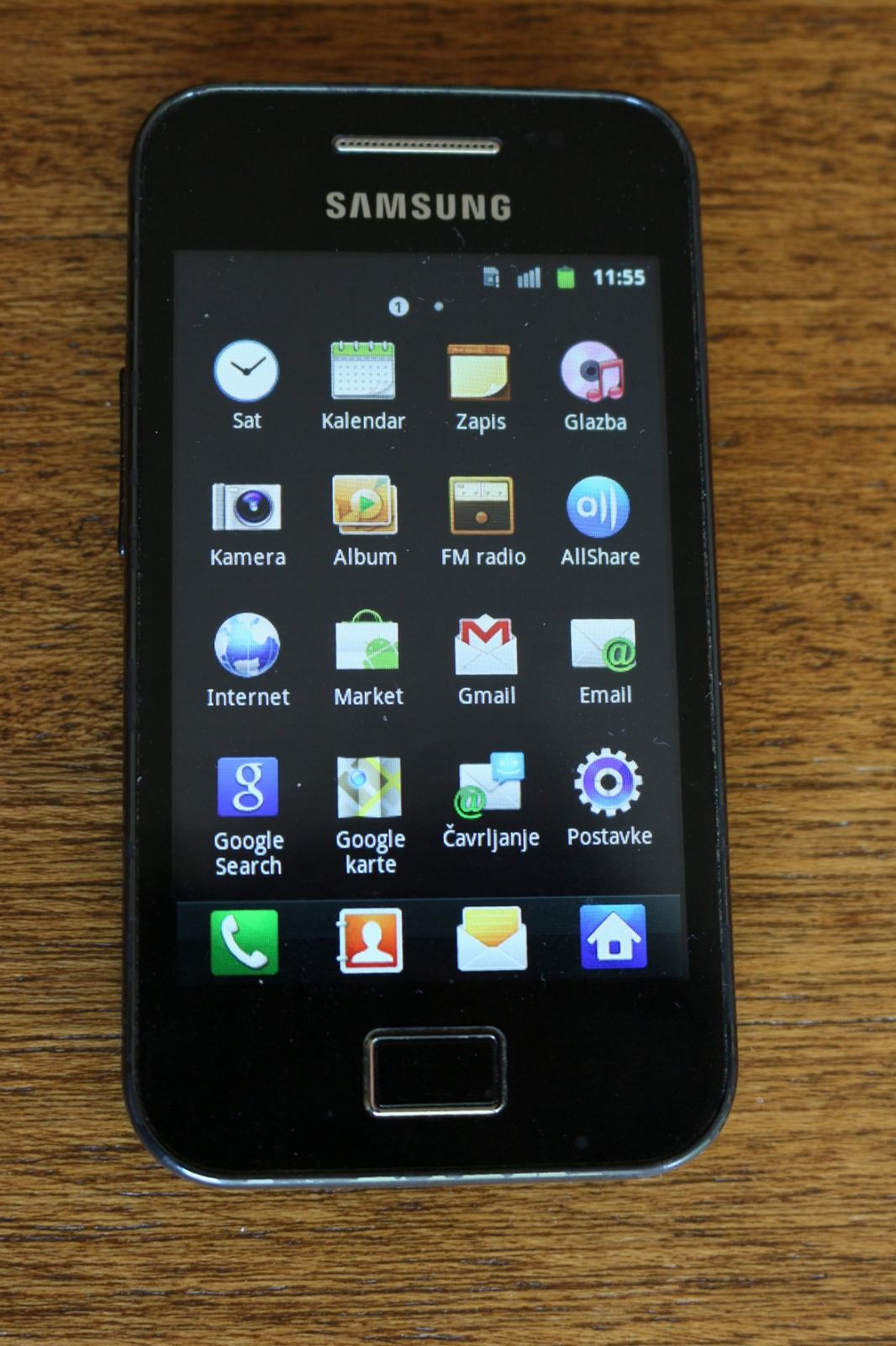 Galaxy Ace GT-S5830