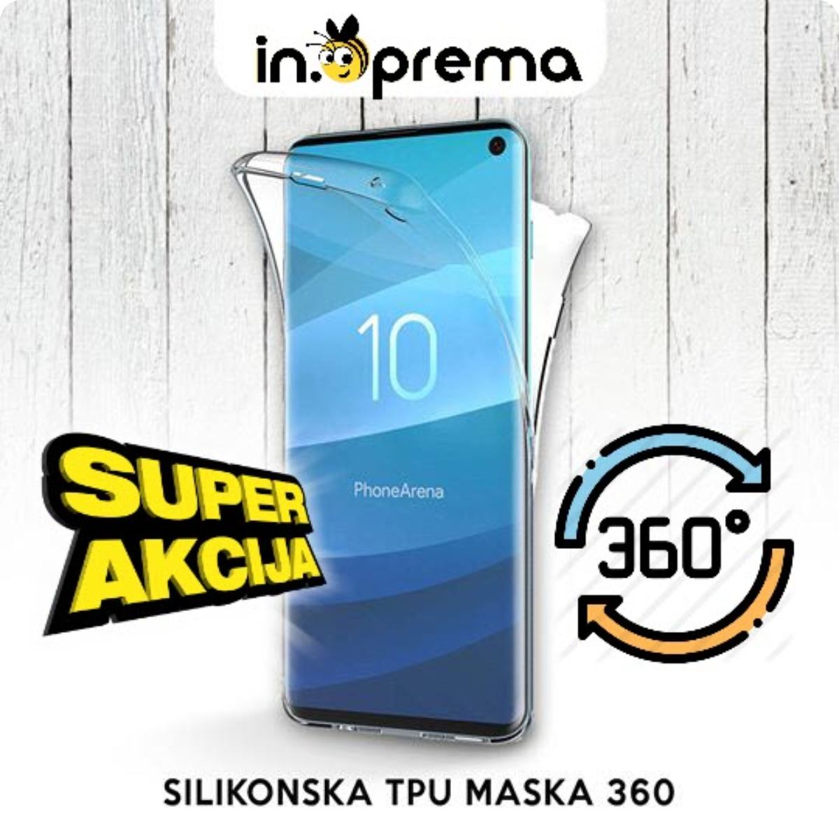 Samsung Galaxy S10 S Silinonska 360 obostrana maskica maska futrola